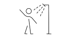 How To Draw Taking Shower - Art & Craft